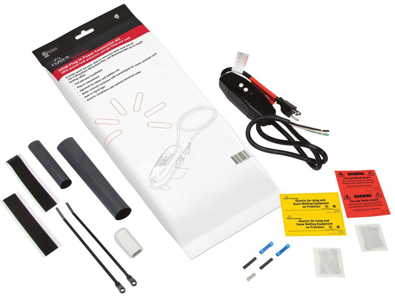 Raychem Power Connection Kit | Shop Ice & Snow Melt | SC Metal Roofing ...