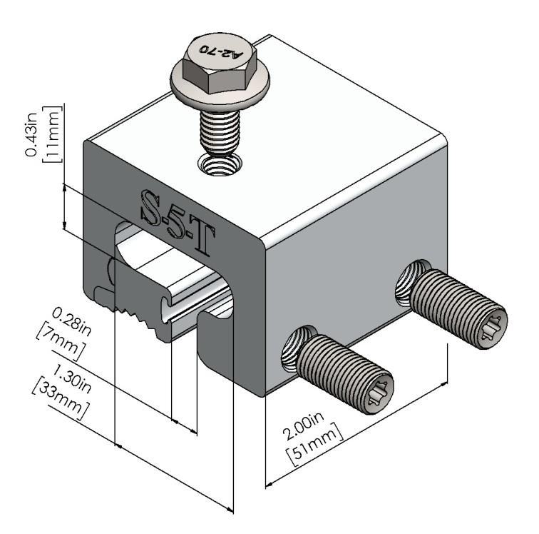 S-5! T Clamp – Schafer Metals
