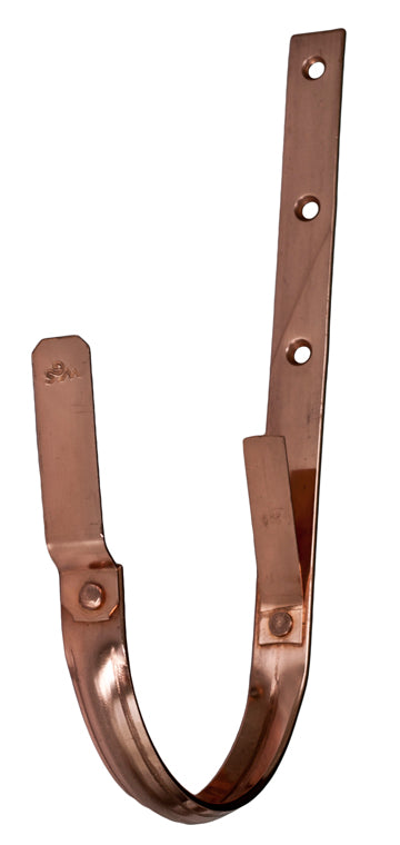 Roof Mount Solid Copper Hangers | Copper Rain Gutter Goods – Schafer Metals